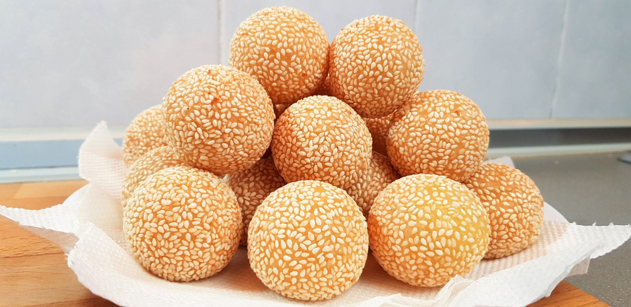 Buchi Recipe (Sesame Balls) – The Right Way to Make Perfectly Crispy ...